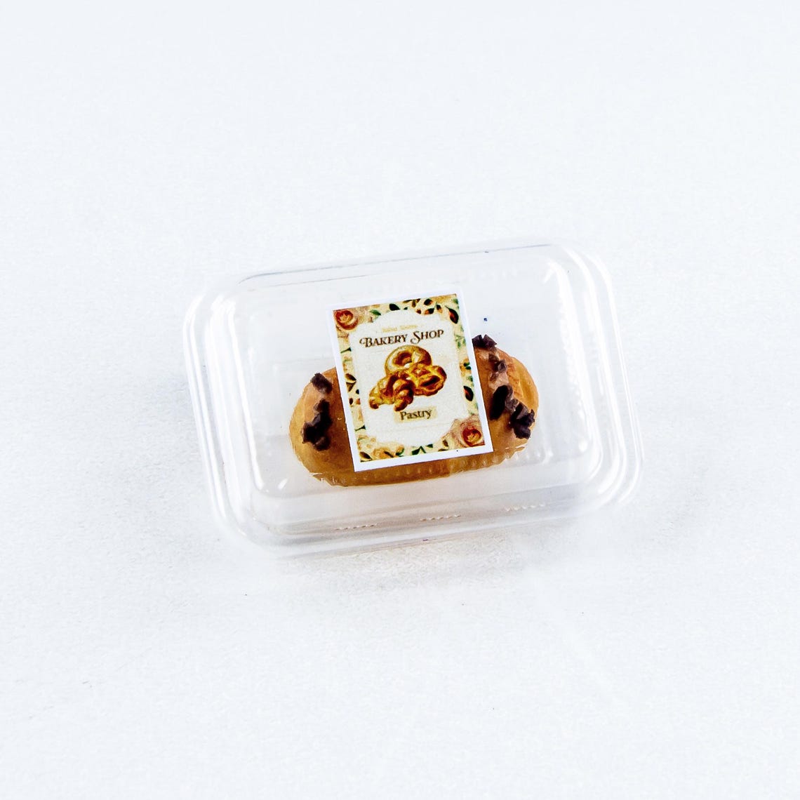Miniature Pastry in a Transparent Container, Tiny Food - Etsy