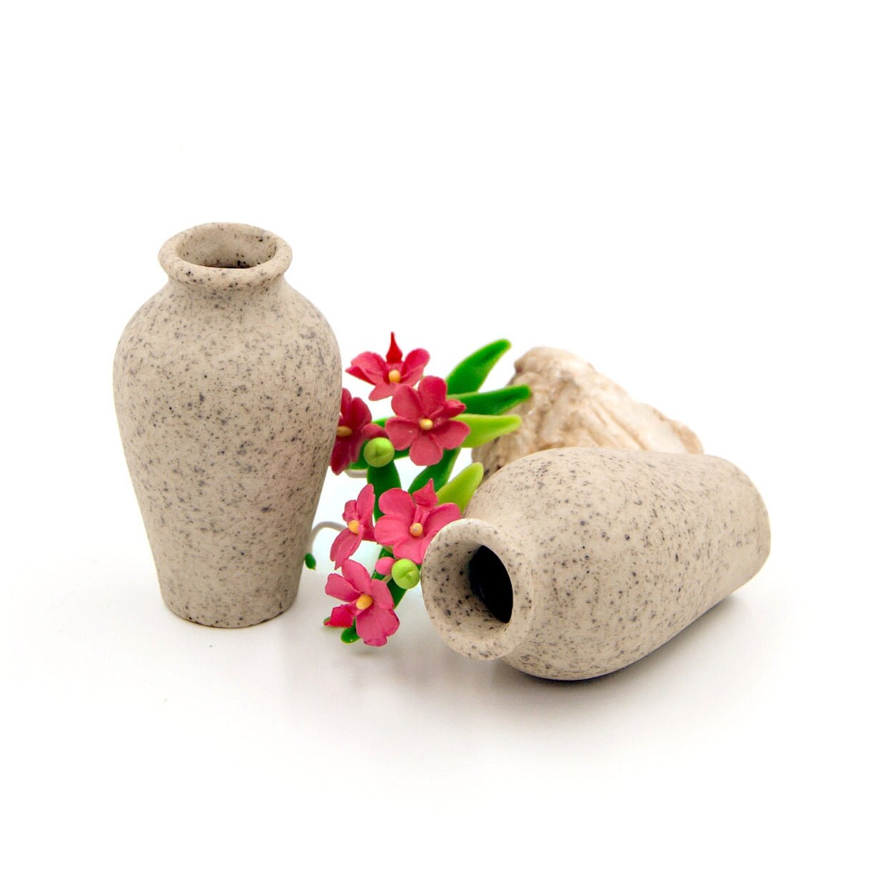 10 Miniature Stoneware Vases - Etsy