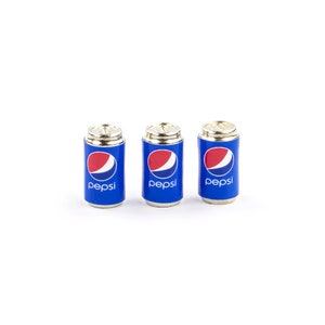 3 Miniature Soda Cans Realistic Miniatures - Etsy