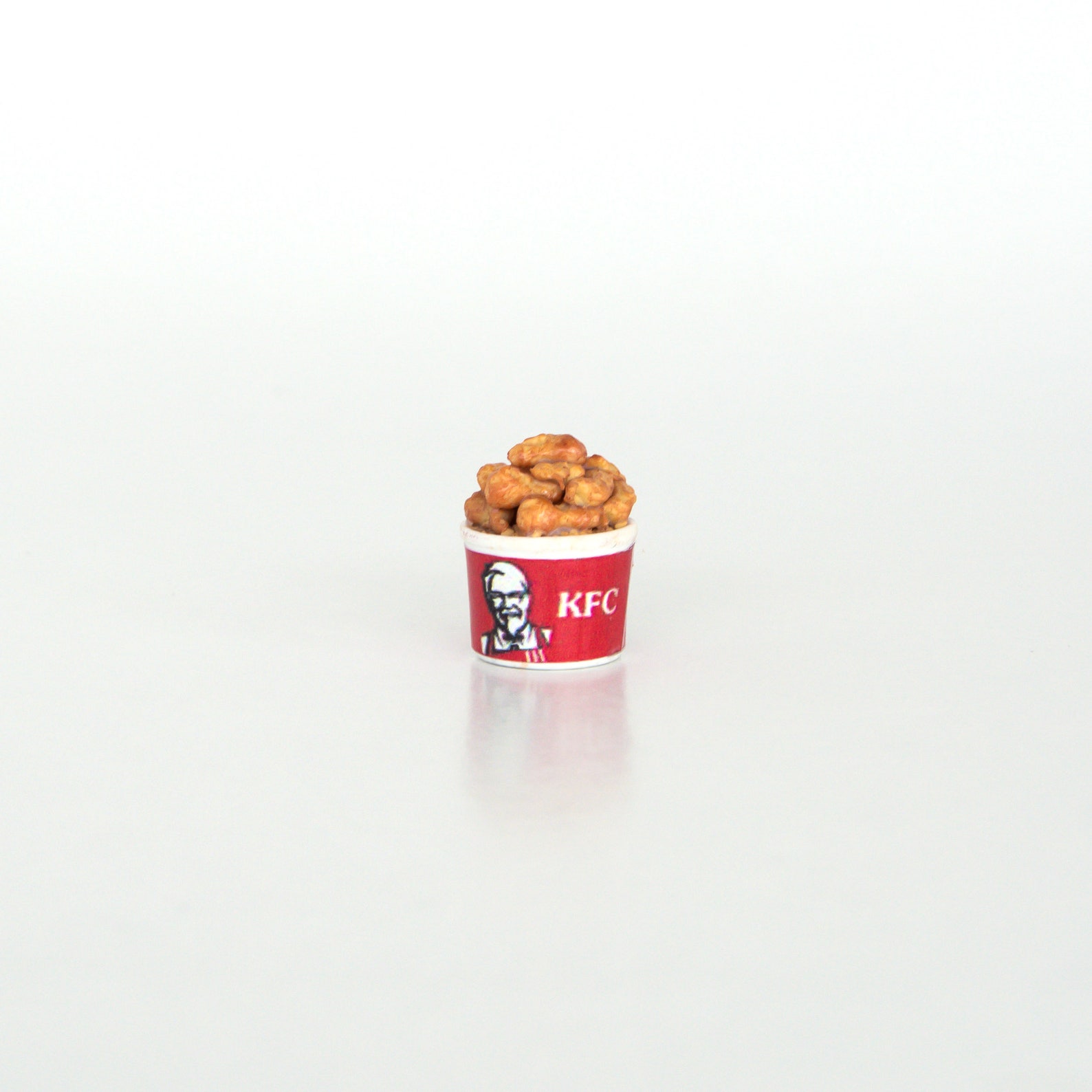 4 Miniature Fried Chicken Buckets Dollhouse Food - Etsy