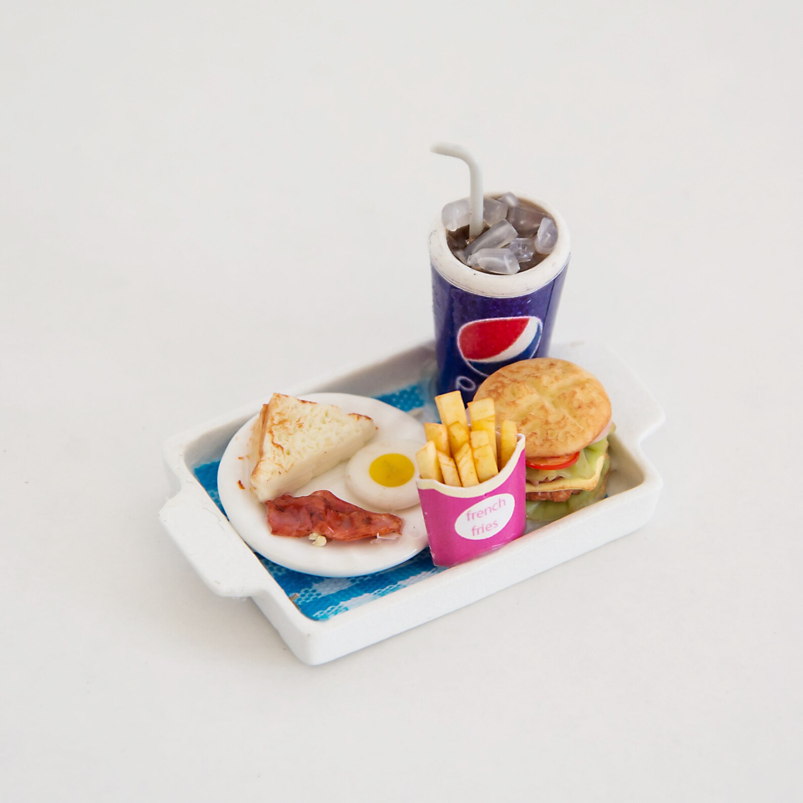 Miniature Fast Food Dollhouse Miniatures Tiny Food | Etsy