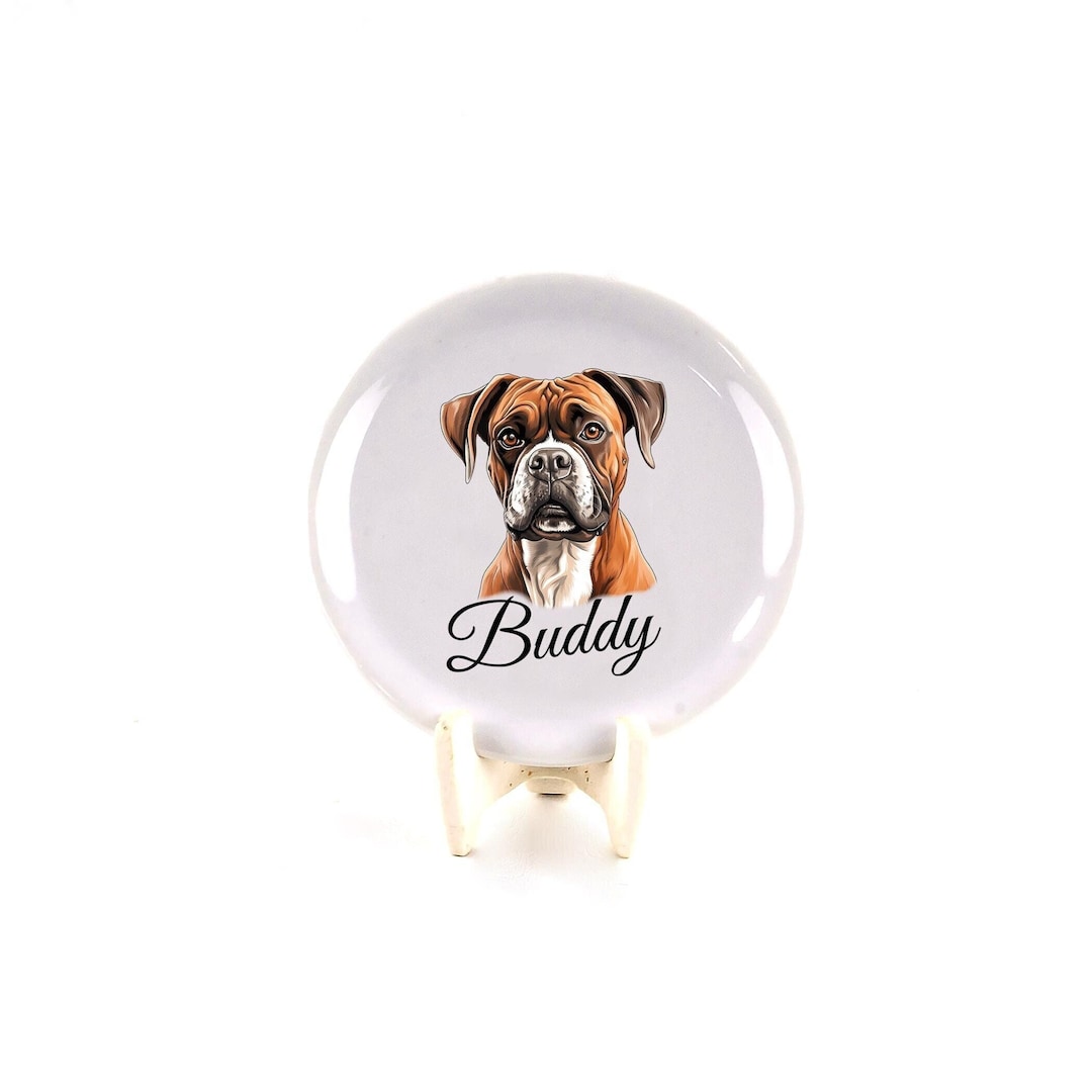 Personalized Dog Plate With Your Dogs Name - Etsy