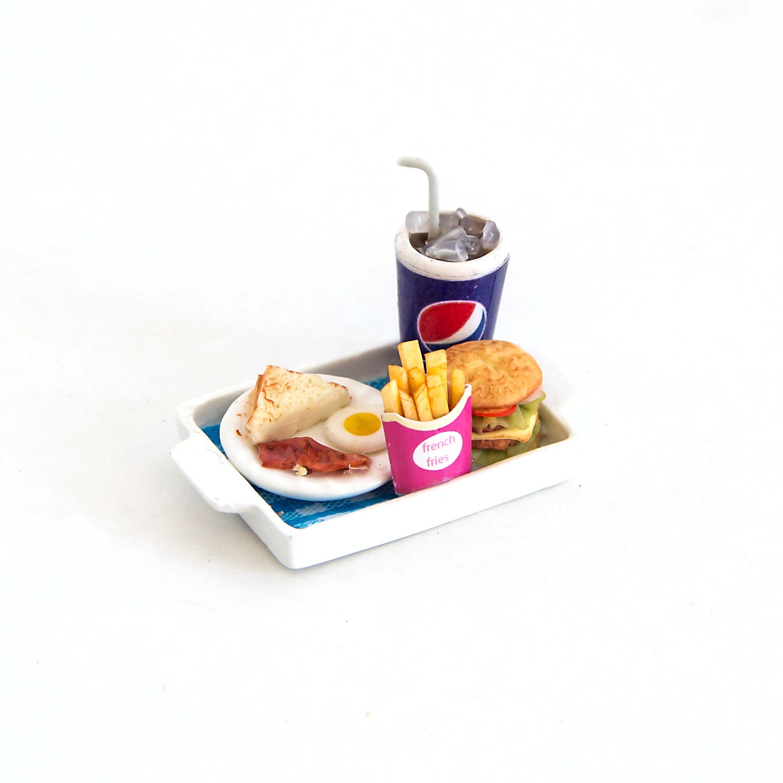 Miniature Fast Food Dollhouse Miniatures Tiny Food | Etsy