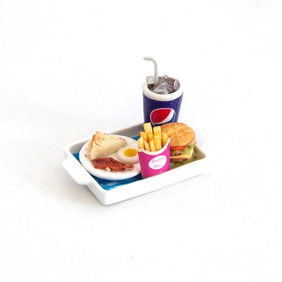 Miniature Fast Food Dollhouse Miniatures Tiny Food | Etsy