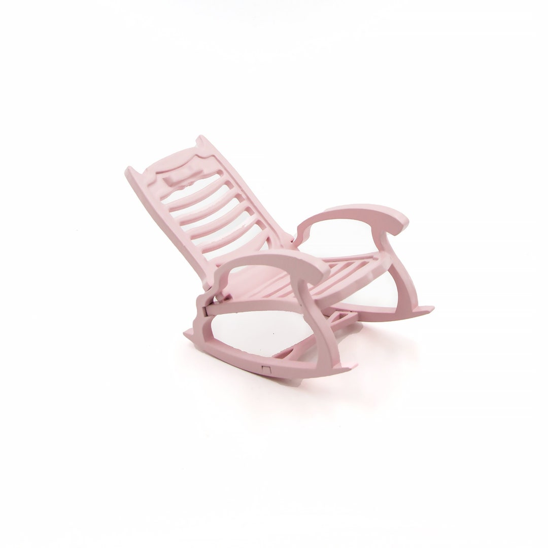 Miniature Patio Rocking Chair Props Replica - Etsy