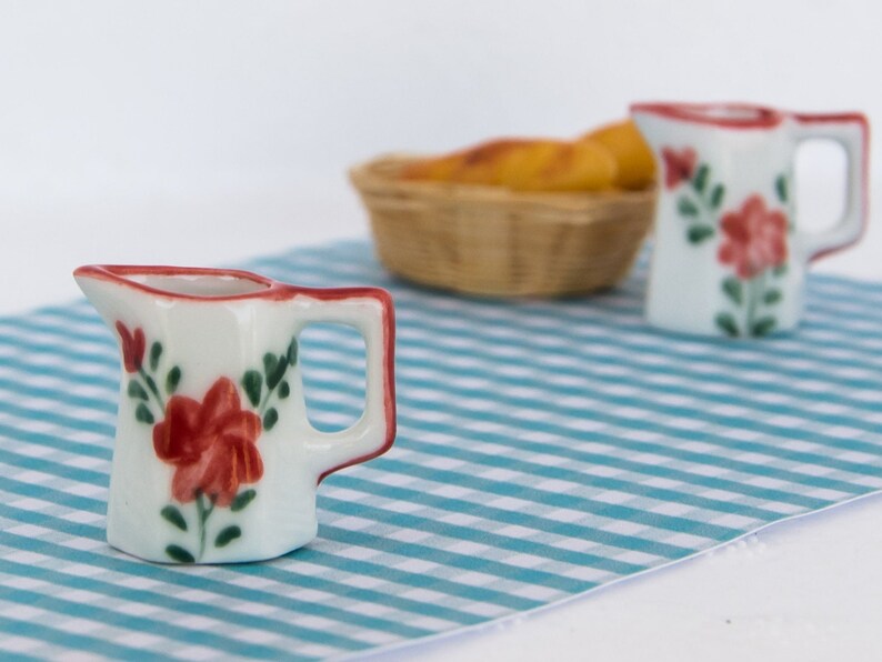 Miniature Pitcher Tiny Pottery Ceramic Miniatures - Etsy