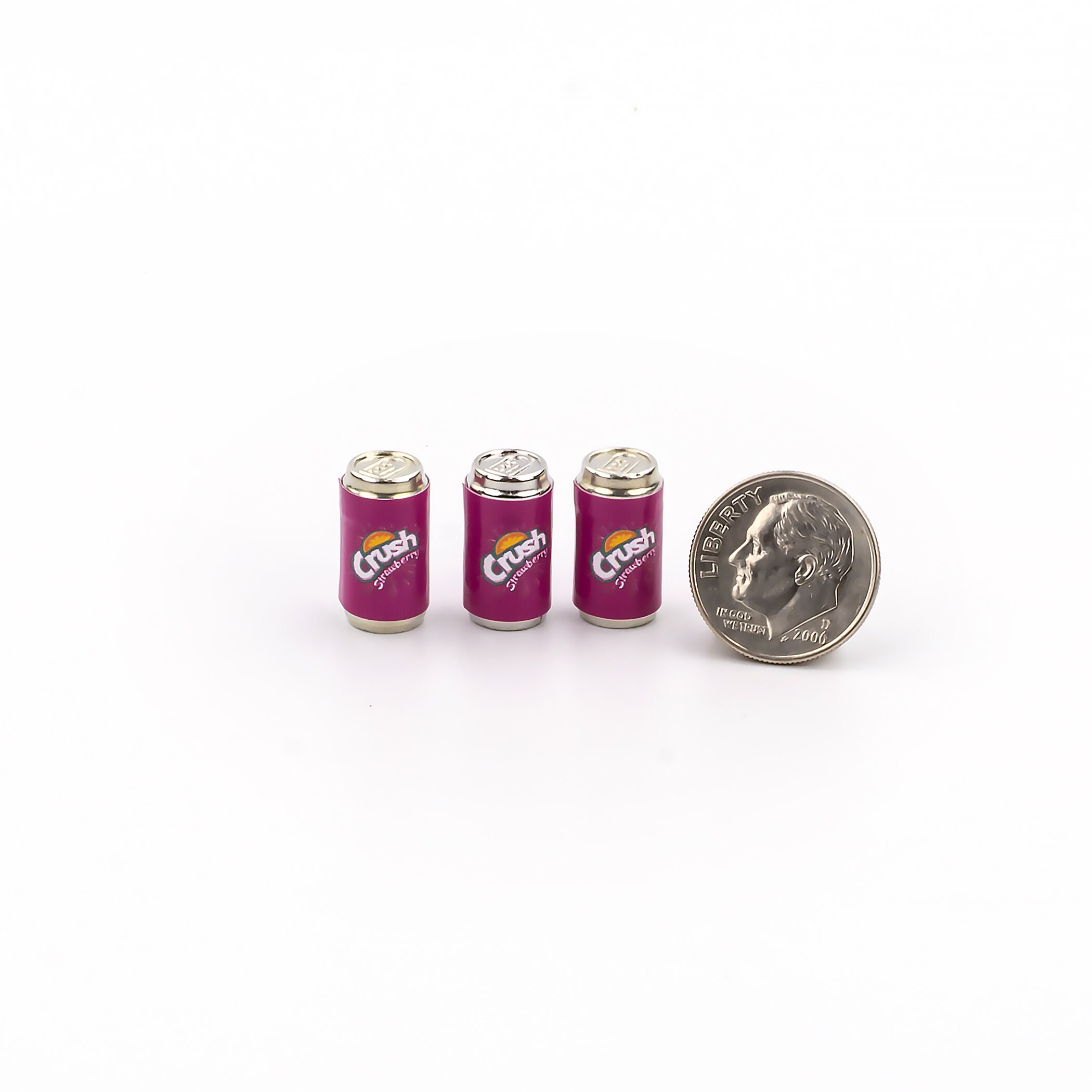 3 Miniature Soda Cans Realistic Miniatures - Etsy