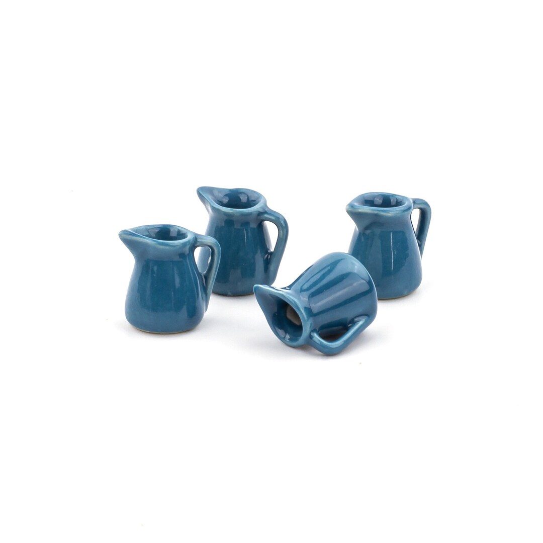 4 Miniature Pitchers Tiny Kitchen - Etsy