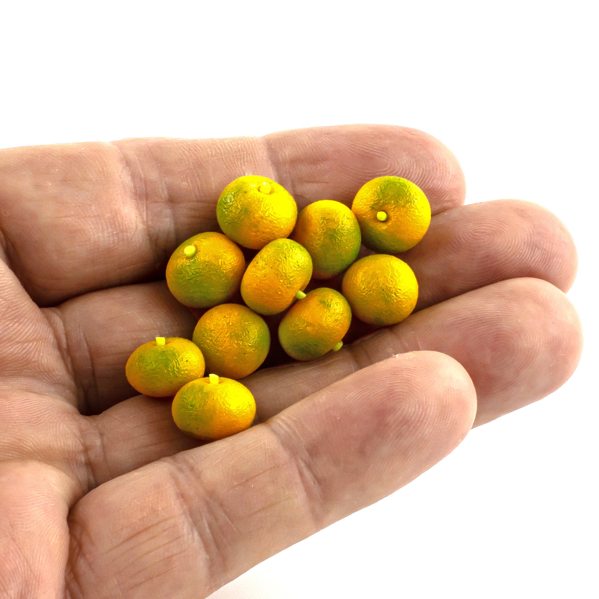 10 Miniature Oranges Dollhouse Accessories - Etsy