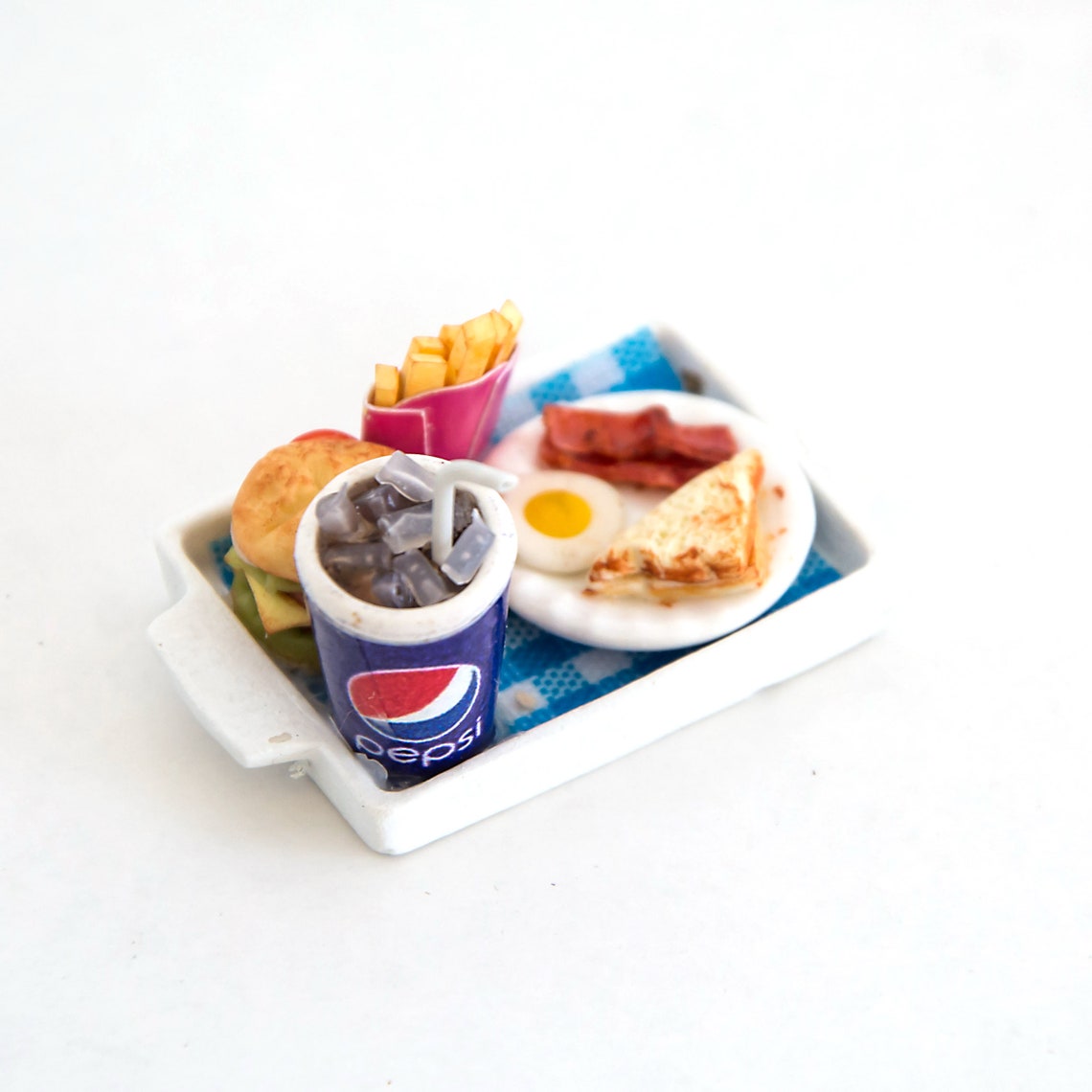 Miniature Fast Food Dollhouse Miniatures Tiny Food - Etsy