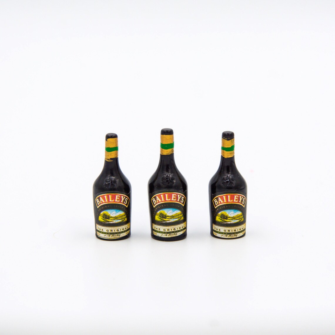 1 Miniature Bottle Baileys Realistic Miniatures | Etsy