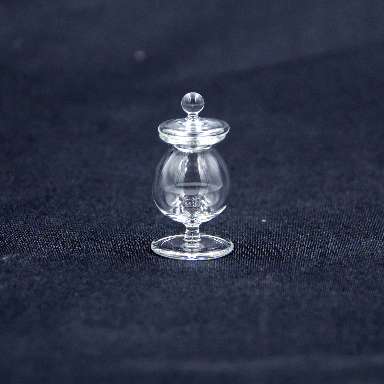 Miniature Candy Jar Hand Blown Glass Realistic Miniatures - Etsy