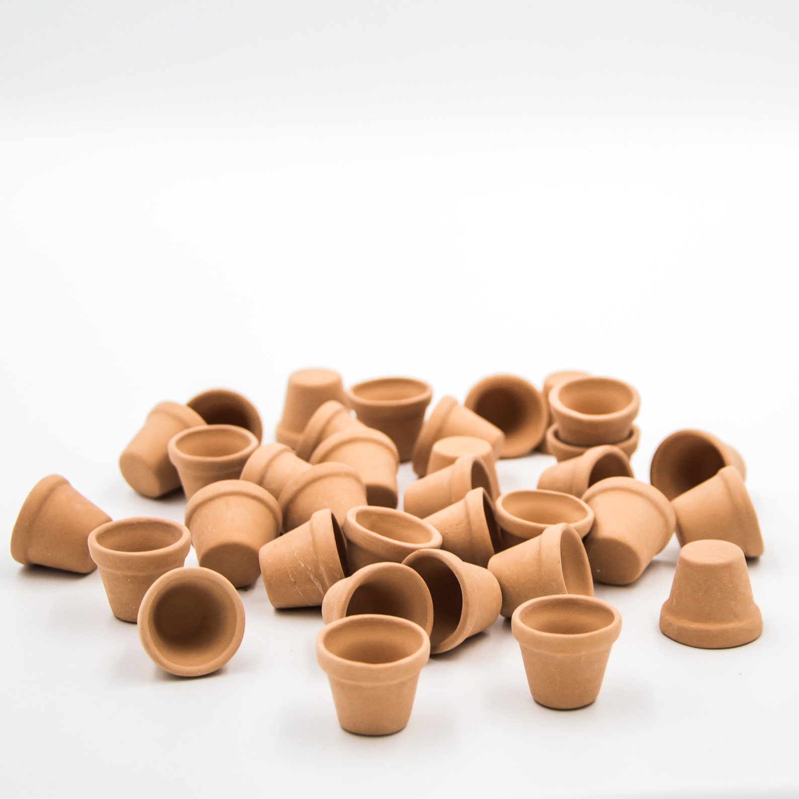 10 Miniature Plant Pots Terracotta Planter | Etsy