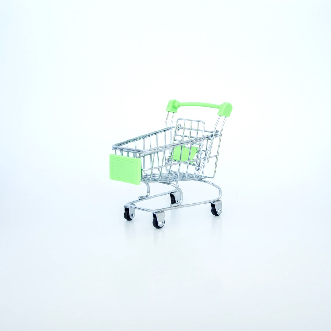 Mini Shopping Cart Toy Supermarket Props Replica - Etsy
