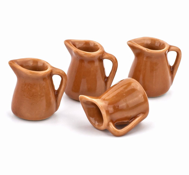 10 Miniature Pitchers Tiny Kitchen - Etsy