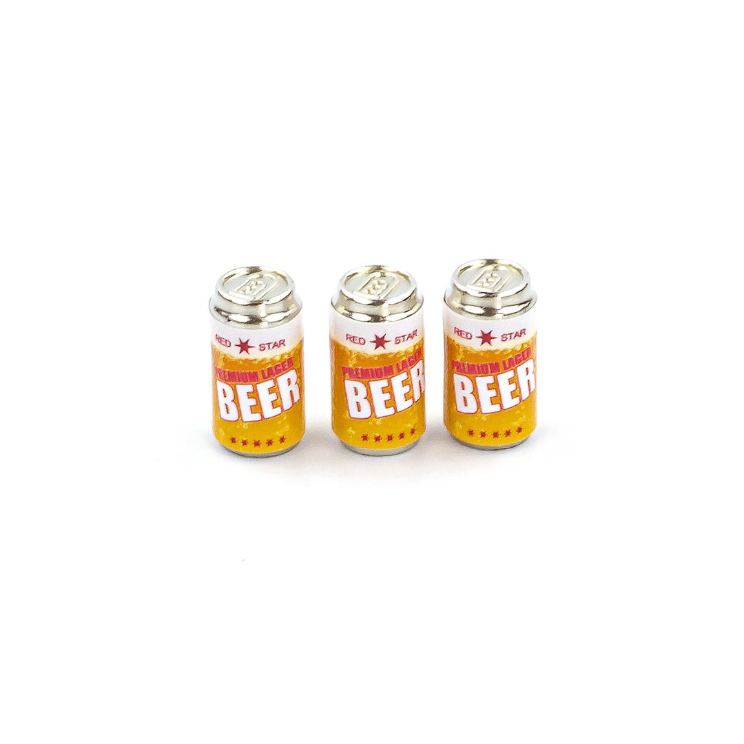 3 Miniature Beer Cans Props Replica - Etsy