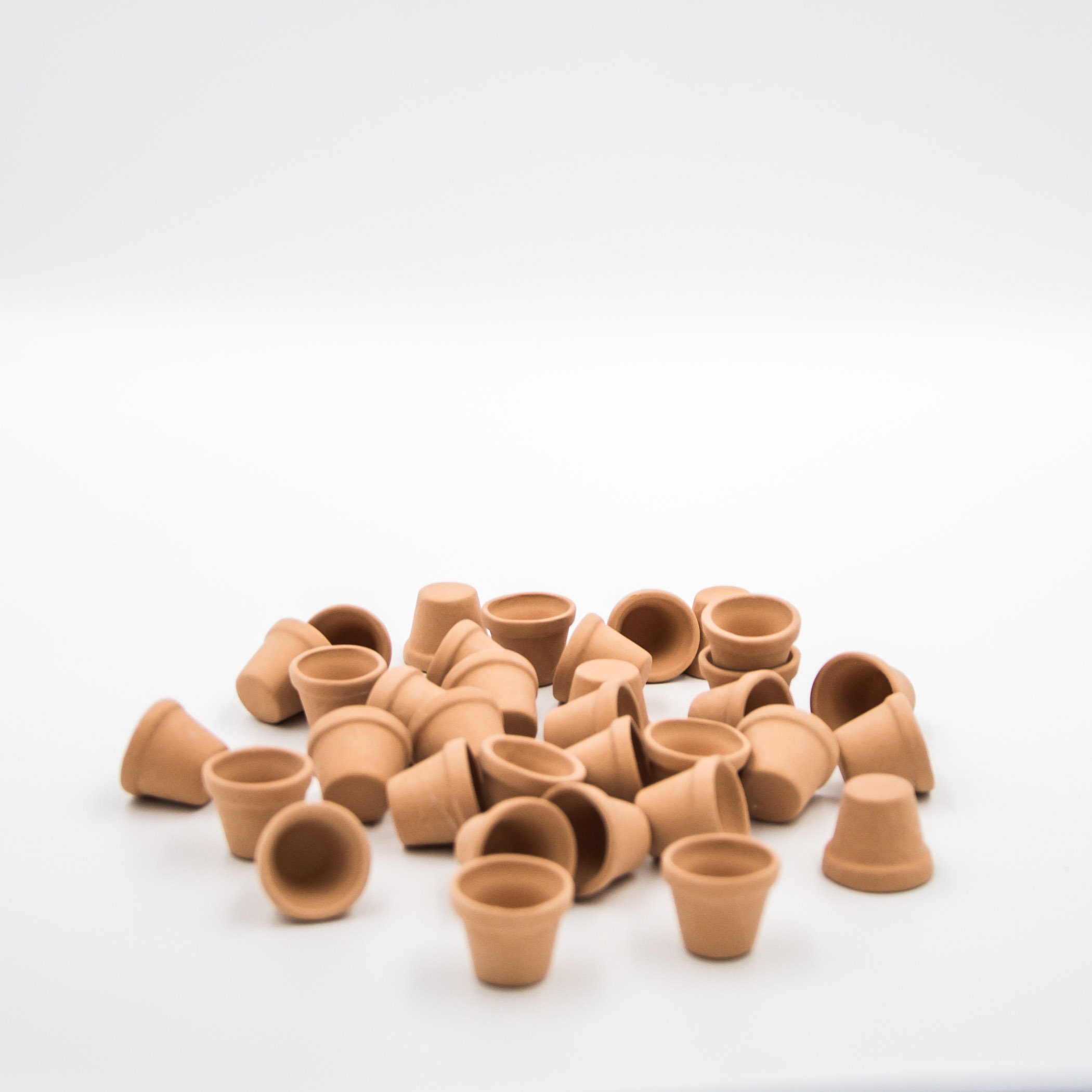 25 Miniature Plant Pots Terracotta Planter - Etsy