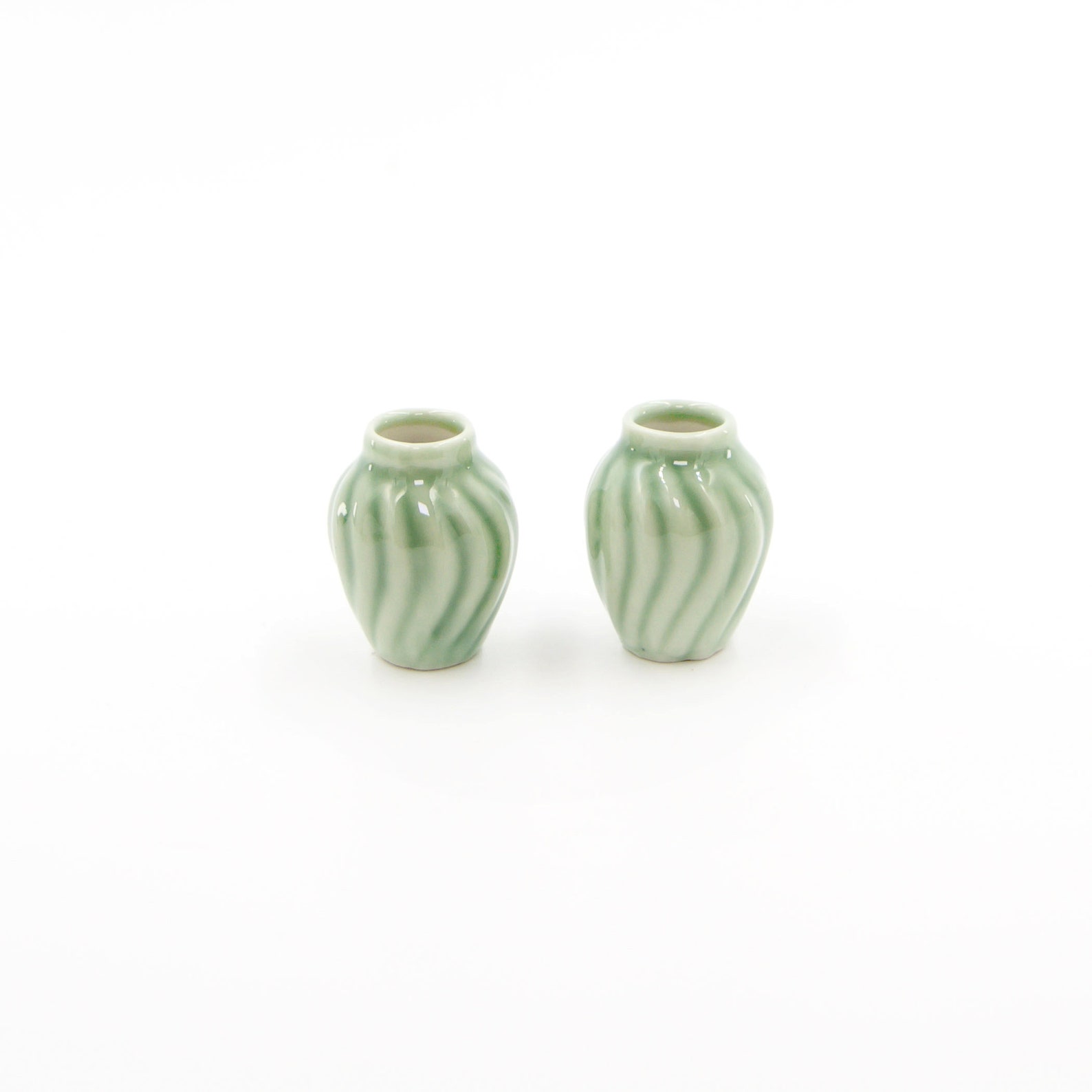 2 Miniature Vases Tiny Pottery Mini Ceramic Vase - Etsy
