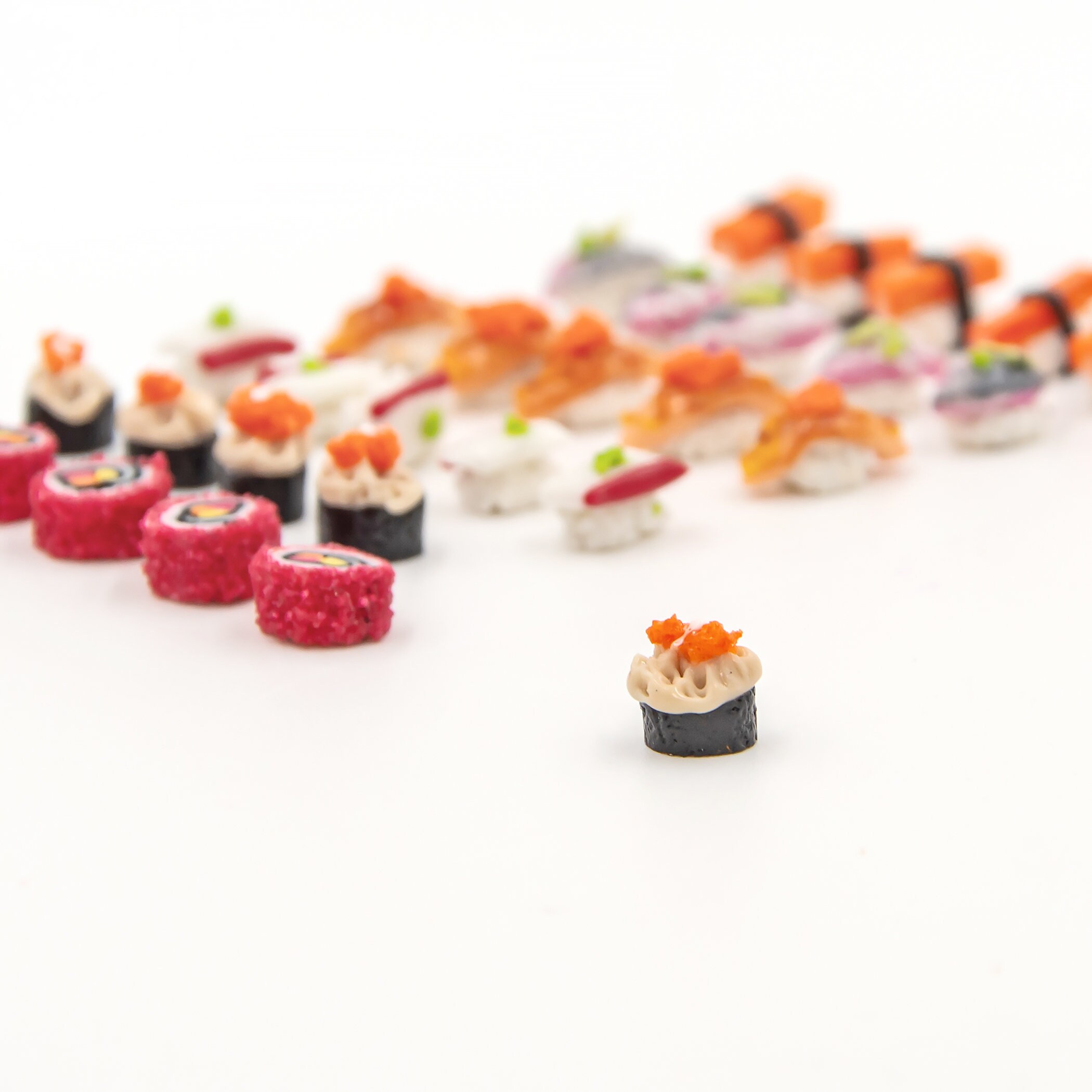 30 Miniature Japanese Sushi Props Replica | Etsy