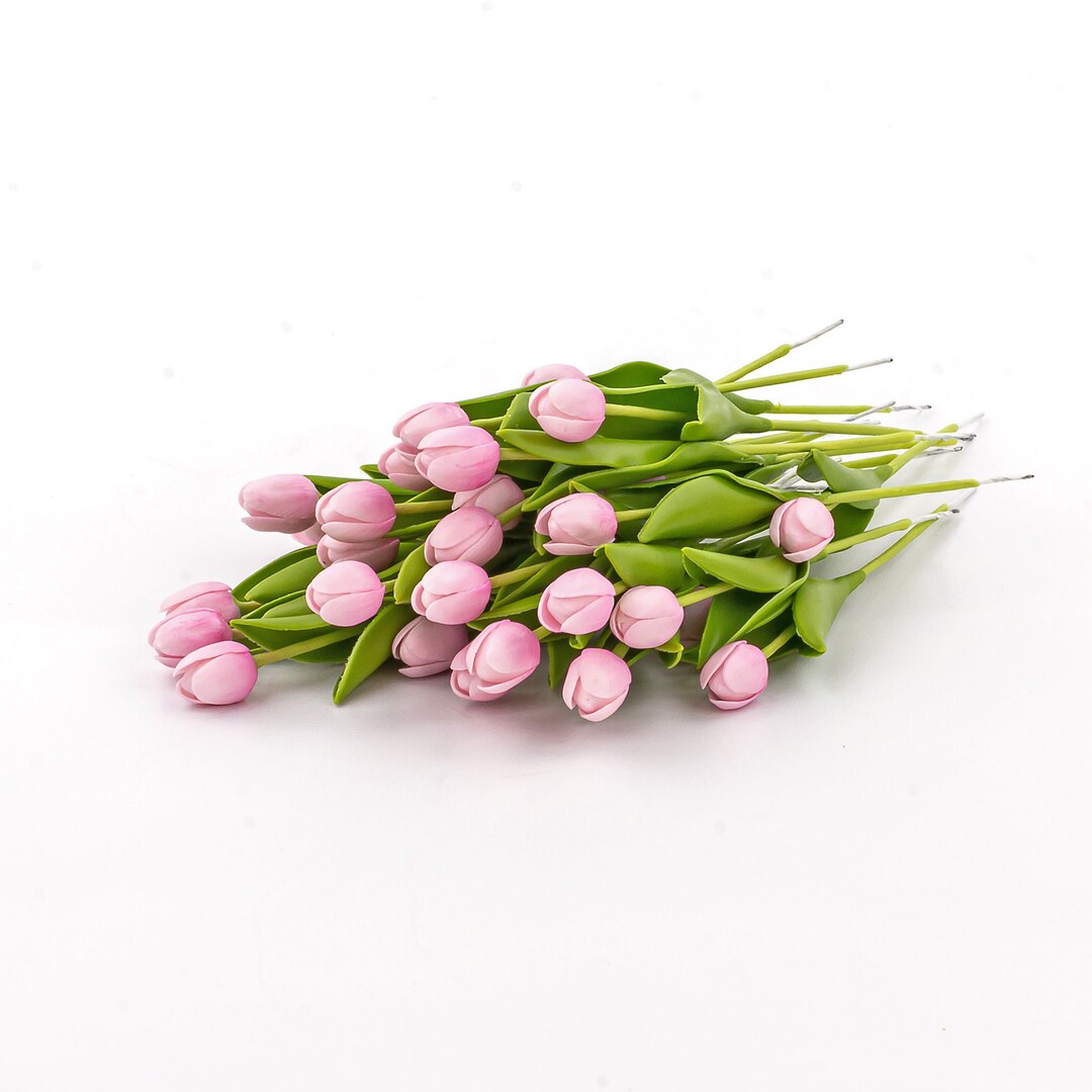10 Miniature Tulips Dollhouse Flowers - Etsy