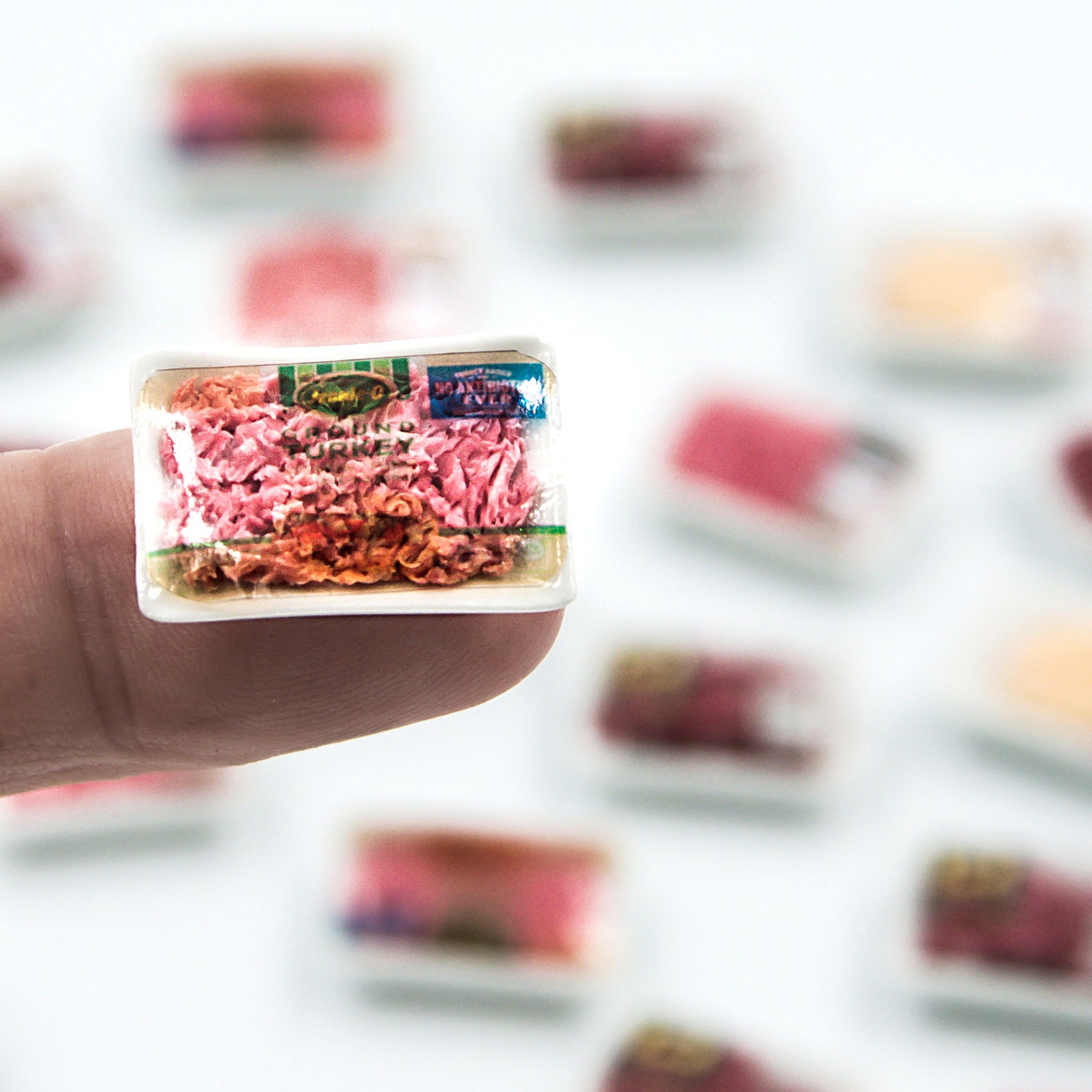 Miniature Meat Dollhouse Miniature Food - Etsy