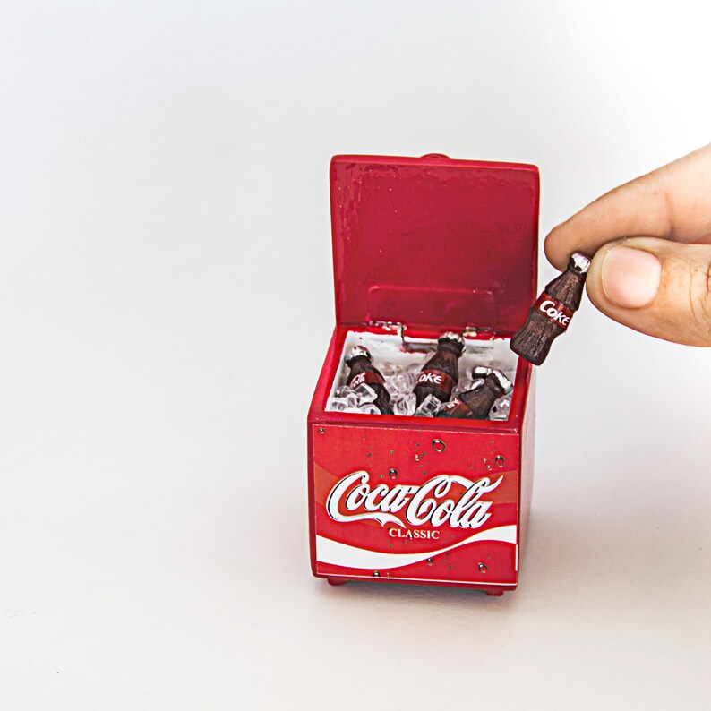 Miniature Ice Box Realistic Miniatures - Etsy