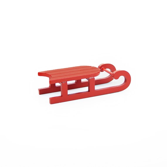 Miniature Sled Realistic Miniatures Props Replica | Etsy