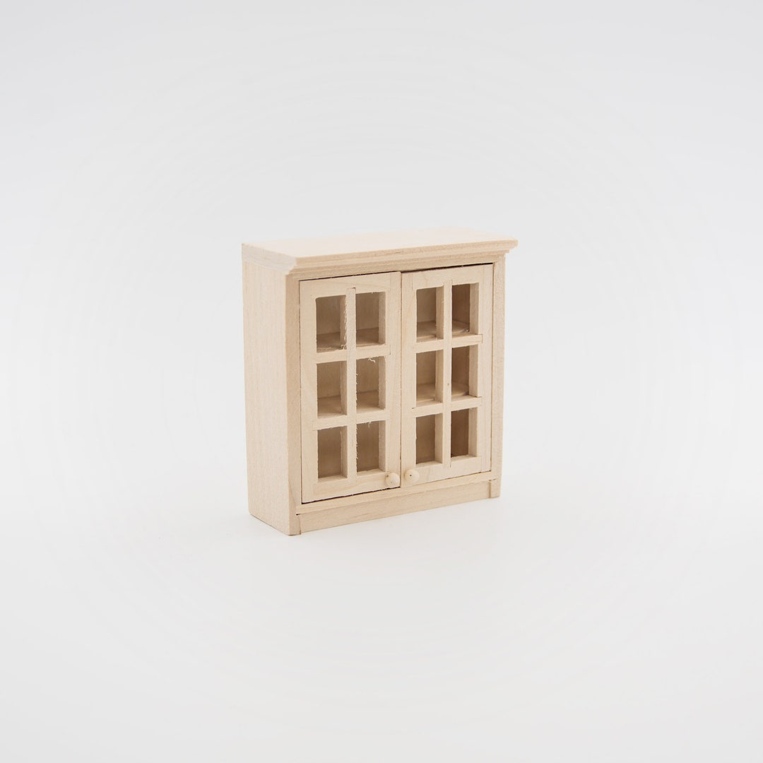 Miniature Wall Cabinet Dollhouse Furniture - Etsy