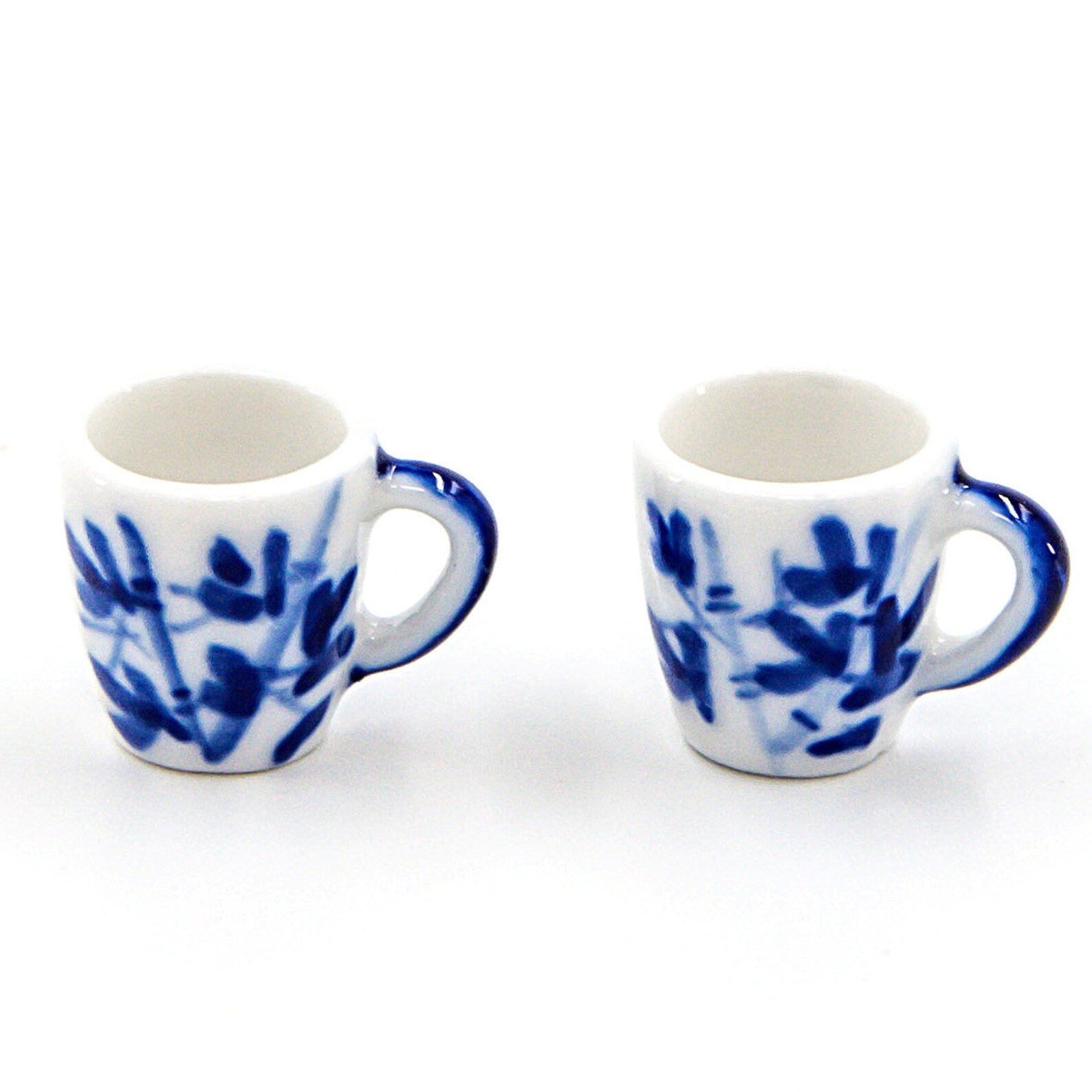 4 Miniature Mugs Dollhouse Decor - Etsy