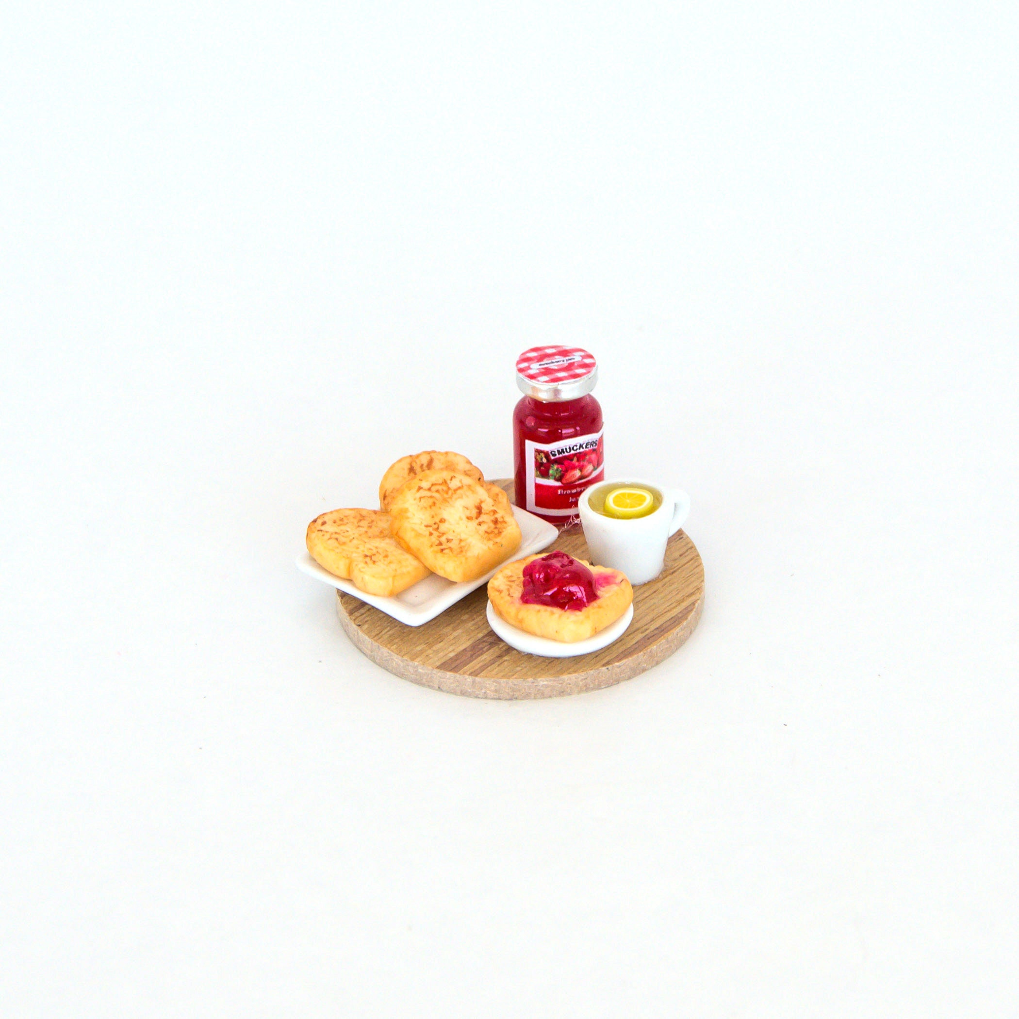 Miniature Breakfast Dollhouse Miniatures Food Tiny Food - Etsy