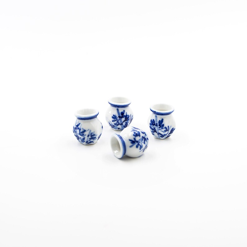 4 Miniature Vases Tiny Pottery Mini Ceramic Vase - Etsy