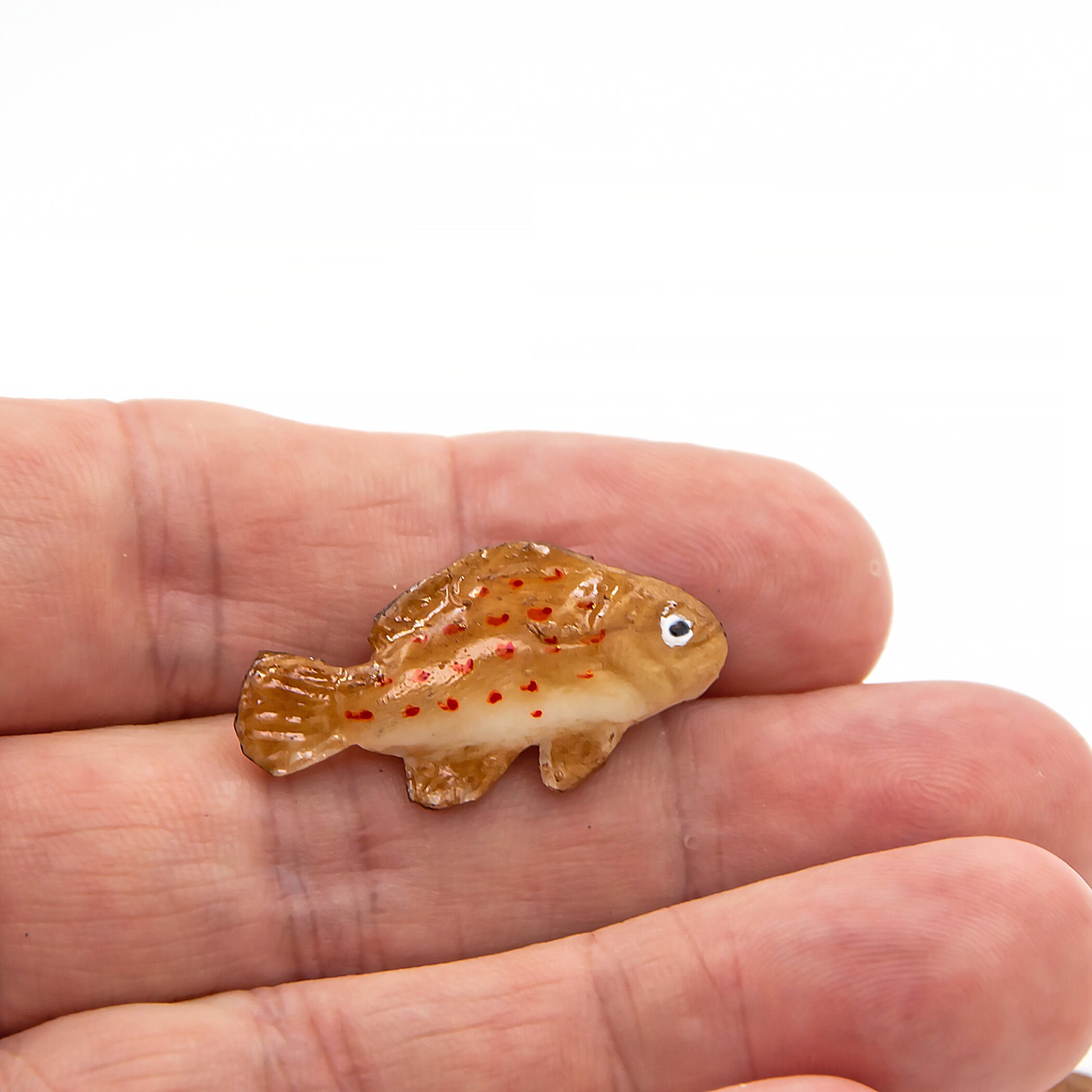 5 Miniature Fish Realistic Miniatures Props Replica | Etsy