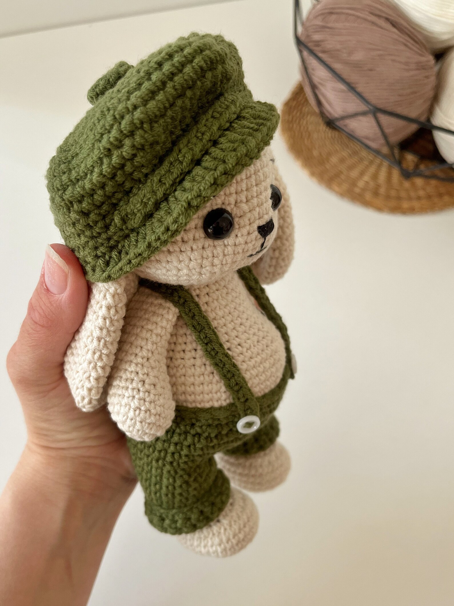 Bunny Amigurumi Crochet Pattern PDF, Beginner Friendly Rabbit Tutorial ...