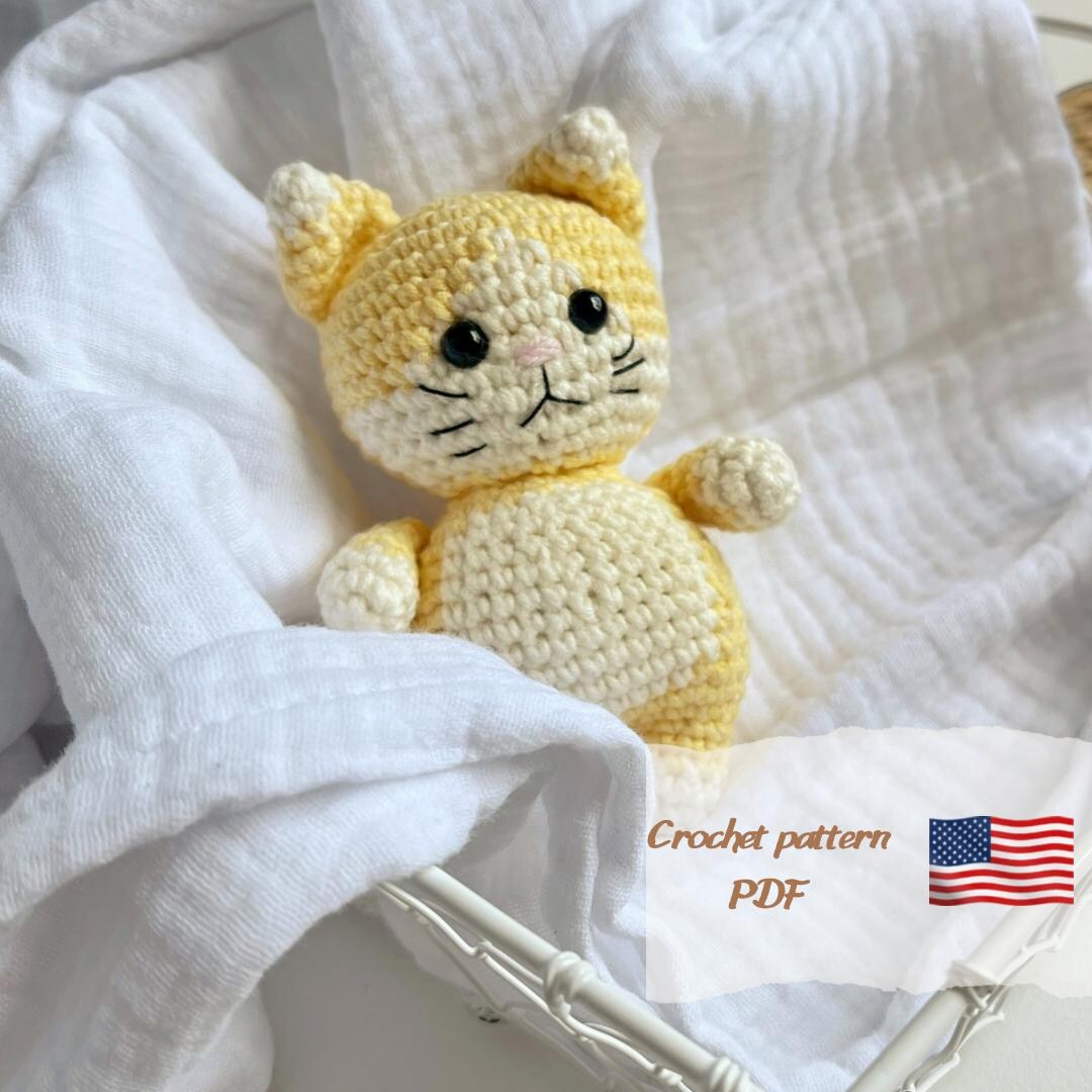 Cat Crochet Pattern PDF Crochet Animals Pattern - Etsy