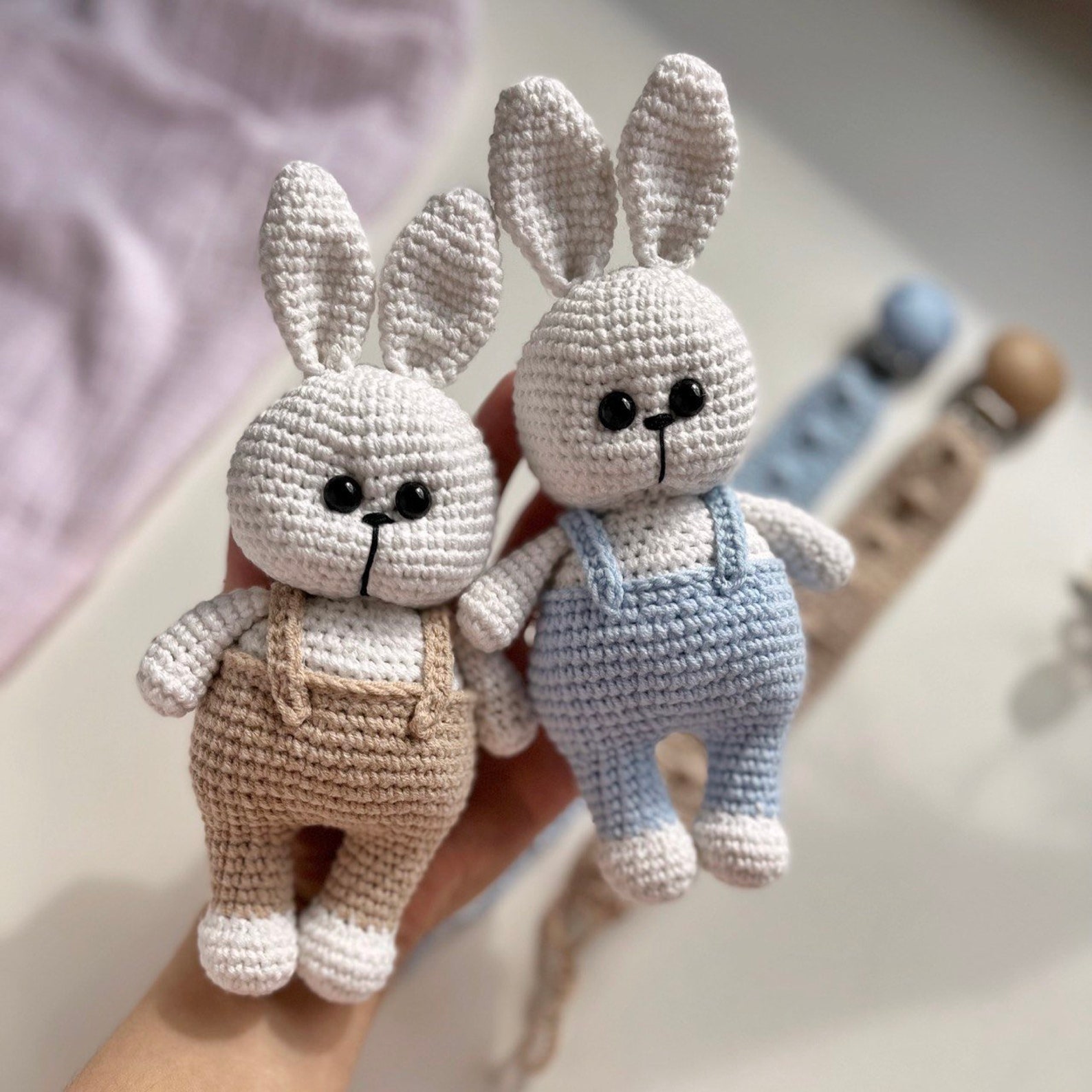 Amigurumi Bunny Pattern. Crochet Bunny. Rabbit Pattern. Easter Bunny ...