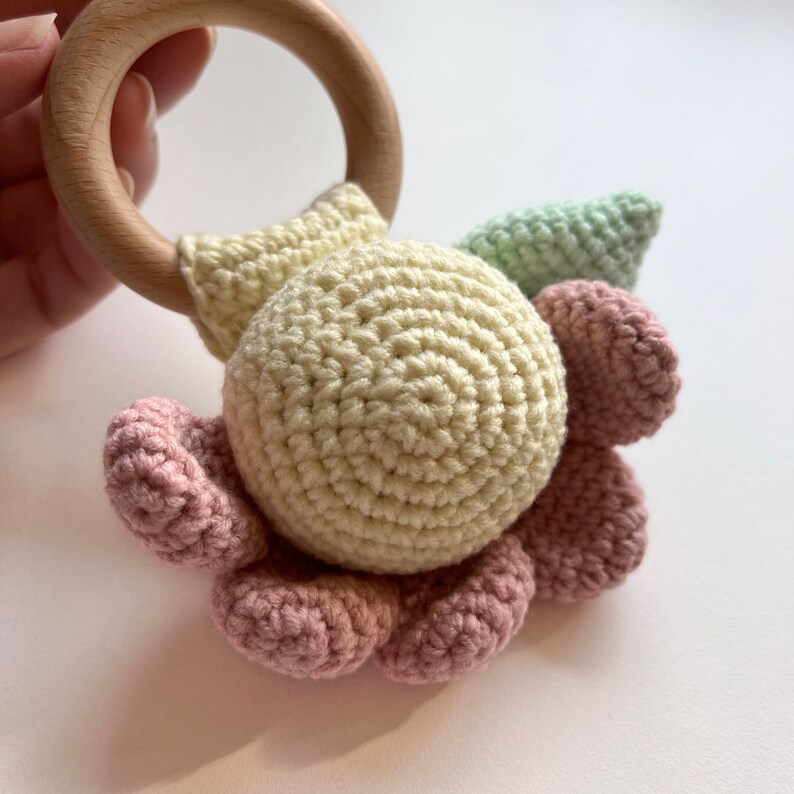 Baby Rattle Crochet Pattern, Crochet Pattern Rattle, Crochet Pattern ...