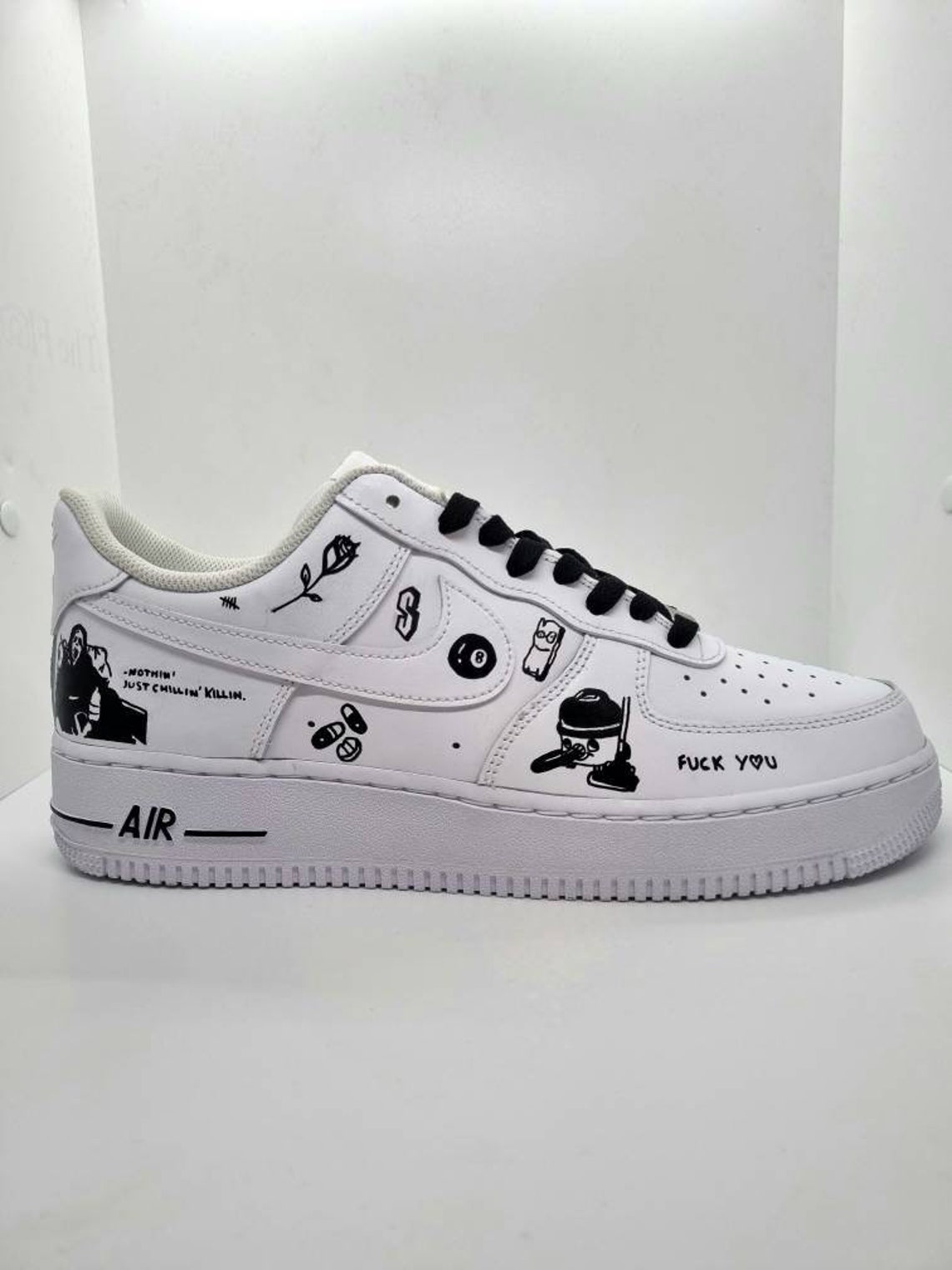 Custom Nike Air Force 1 Custom Nike Sneakers Custom Nike - Etsy