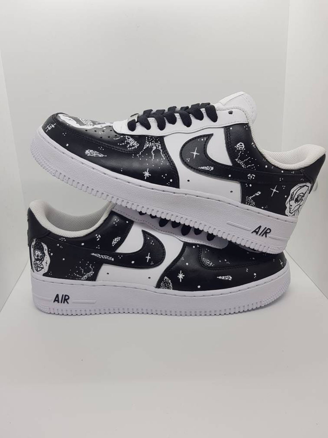 Nike Air Force 1 Custom, Space Air Force 1, Nike Air Force Galaxy, Air ...
