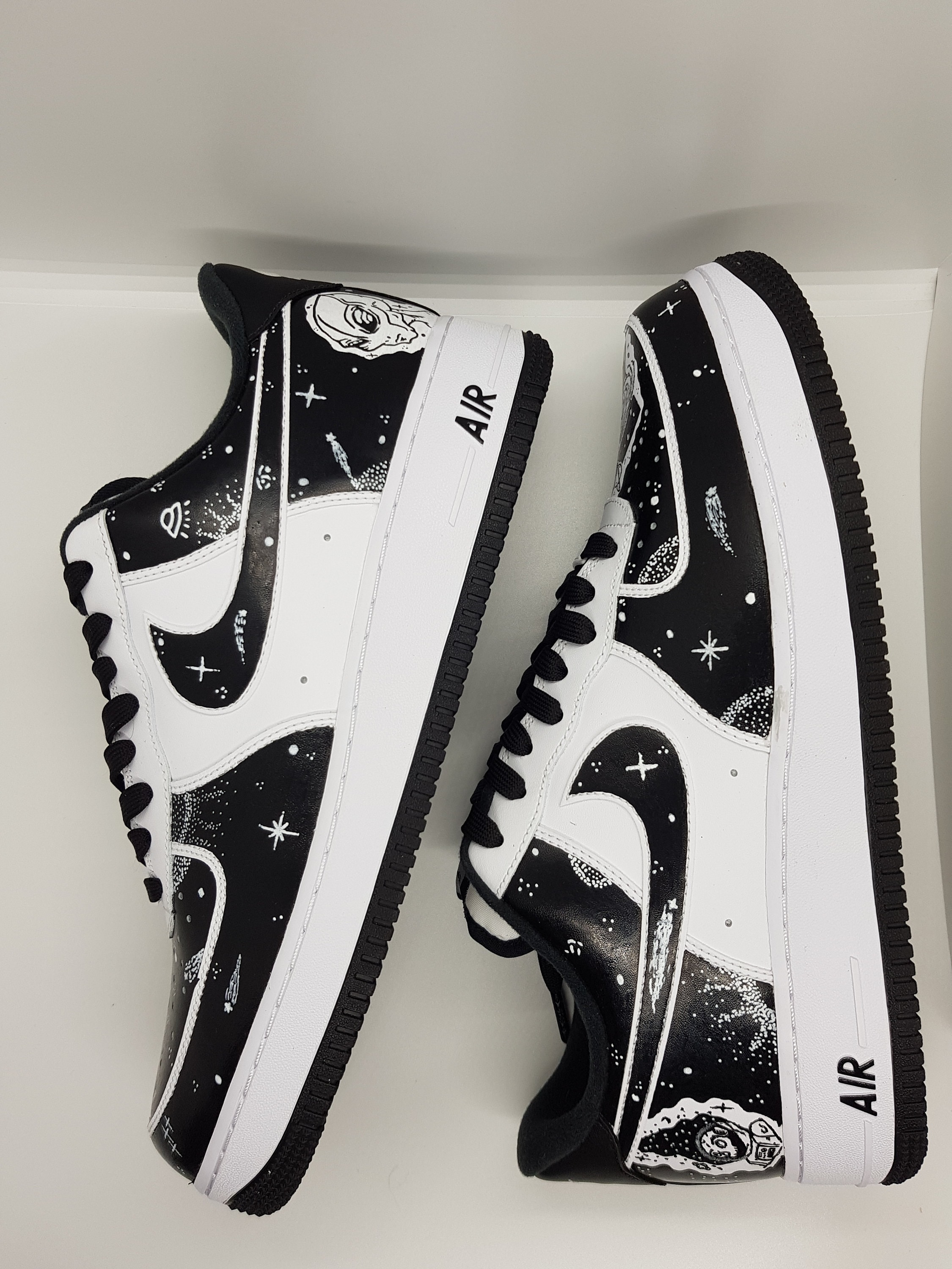 Custom Space Air Force 1s - Etsy