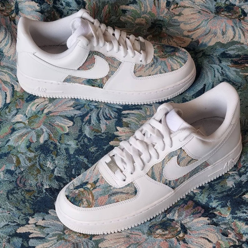 Custom Nike Air Force 1 | Custom AF1 Sneakers White | Air Force 1 Low ...