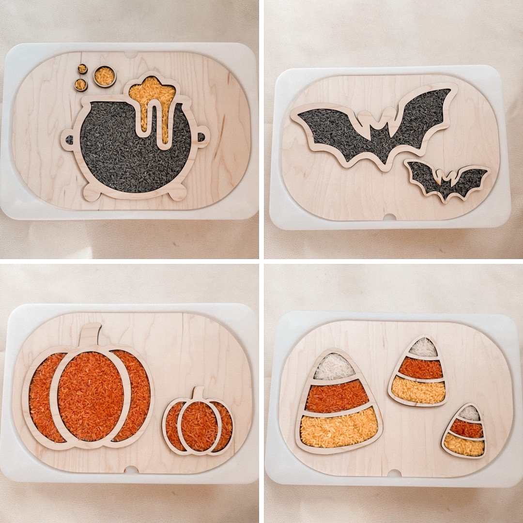 Halloween Sensory Insert | IKEA Trofast Bin | Sensory Bin | Potion ...
