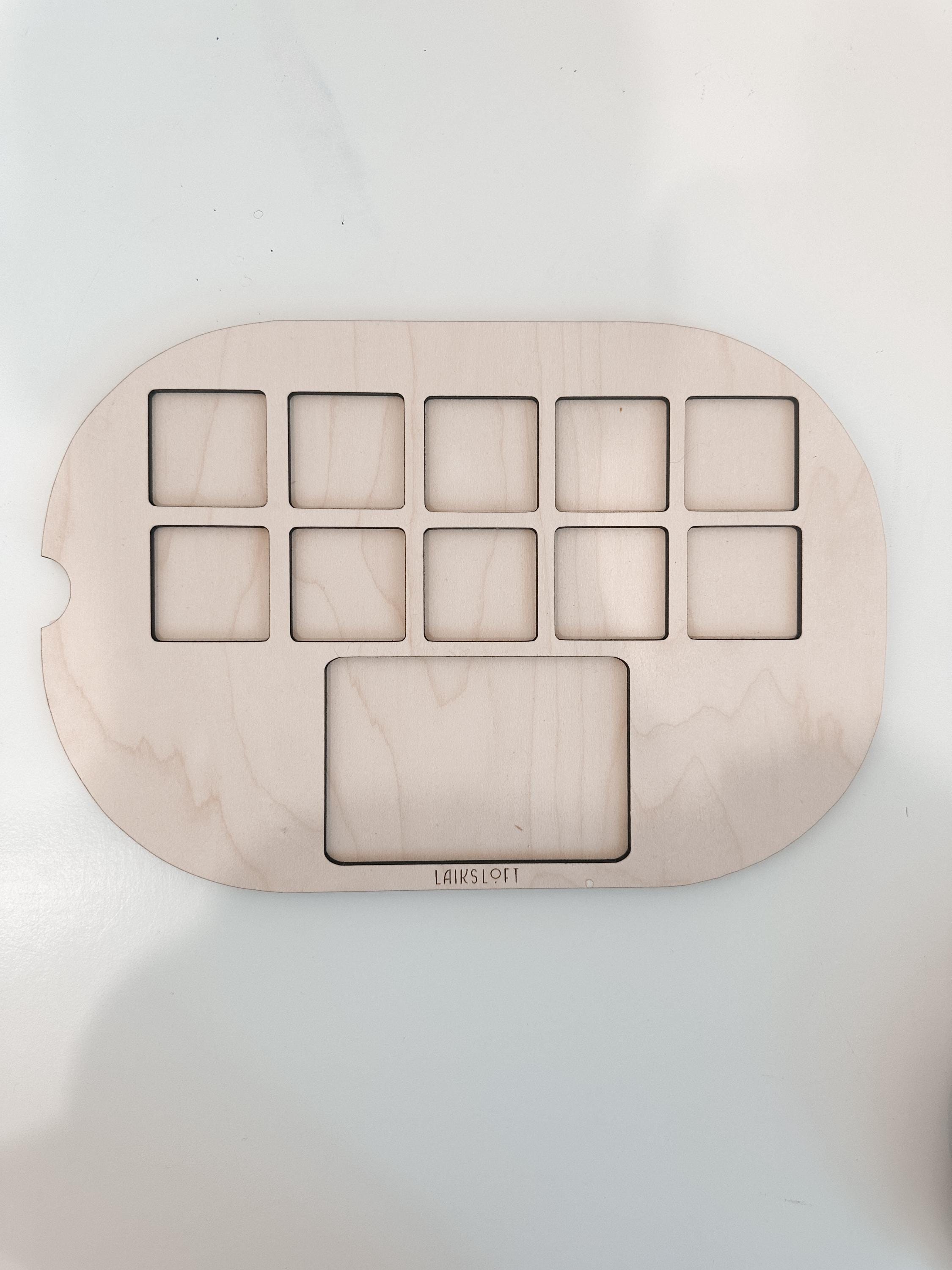 IKEA Flisat Insert Counting Board Montessori Number Matching Tray for ...