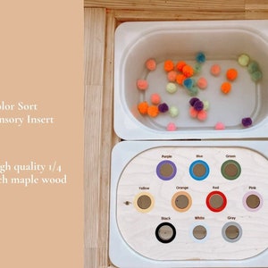 Montessori IKEA Flisat Farm Animal Puzzle Lid Insert for Kids - Etsy