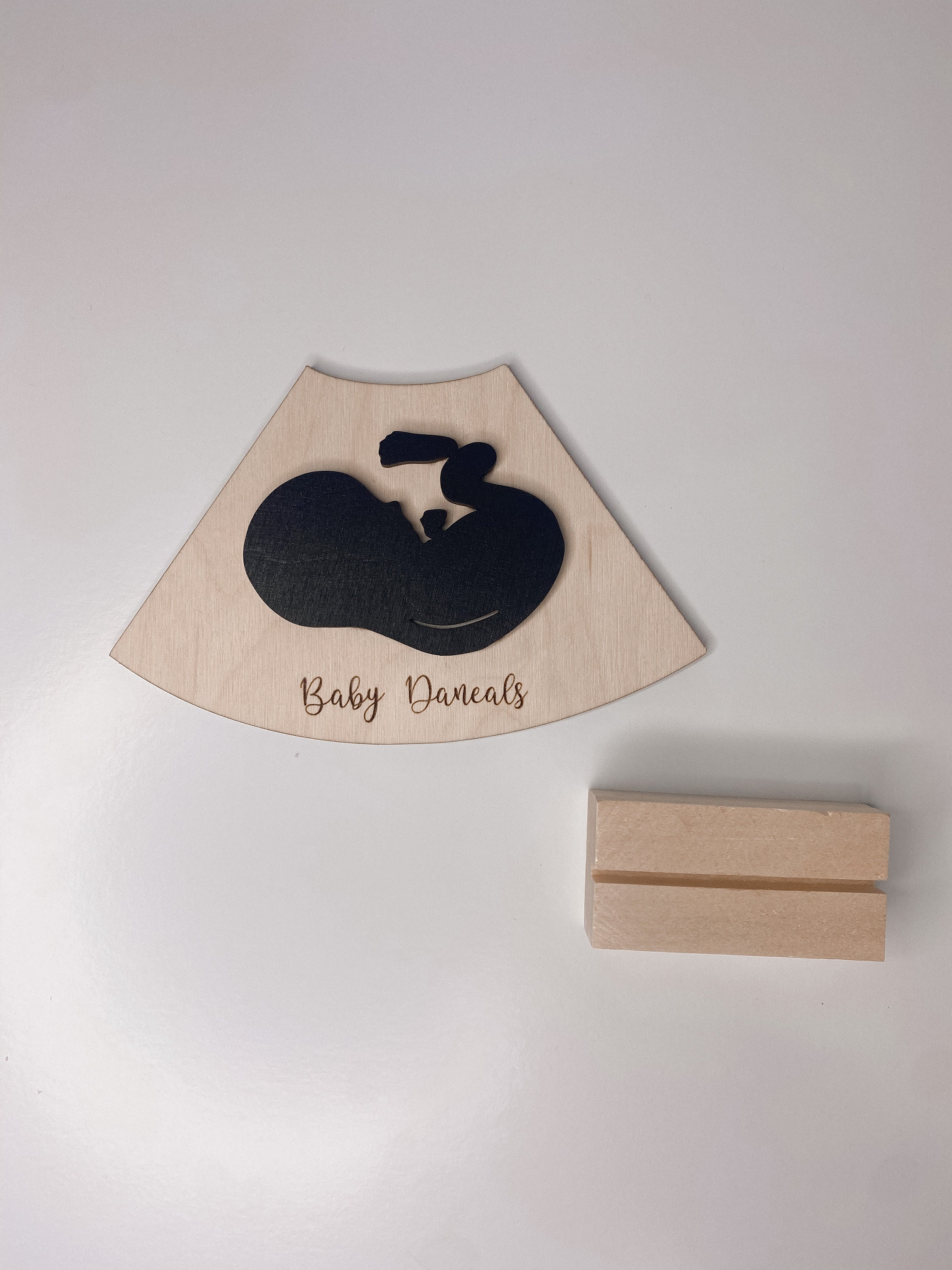 Custom Ultrasound Sign, Sonogram, 3D Ultrasound Wood Sign, Pregnancy ...