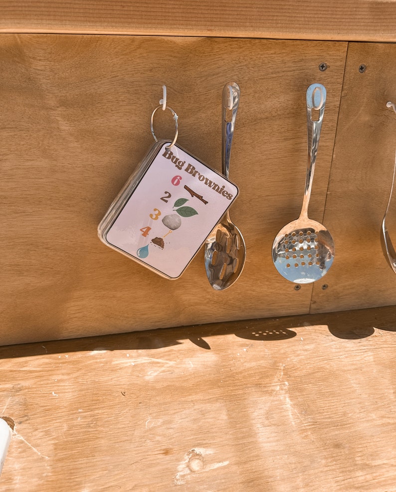 Printable Mud Kitchen Recipe Cards| Educational Learning Resources ...
