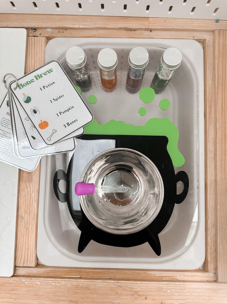 Cauldron Sensory Insert | IKEA Trofast Bin | Large Sensory Bin | Potion ...