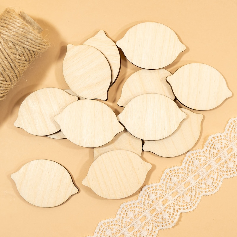 Lemon Wood Cutout - Etsy