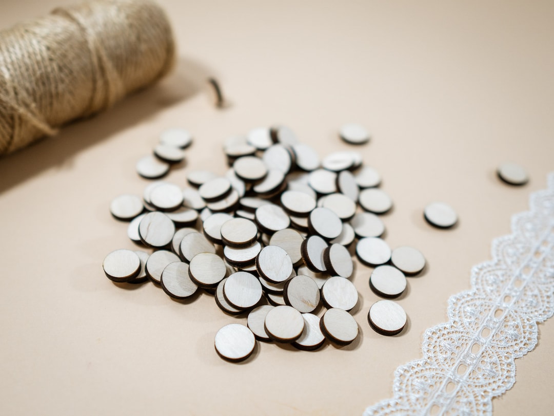 100 Circles 0.55"/ 1.4 Cm Tiny Small Wooden Unfinished Shape Blanks ...