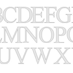 Freestanding Letters, Nursery Decoration for Baby Boy/ Girl, Gift ...