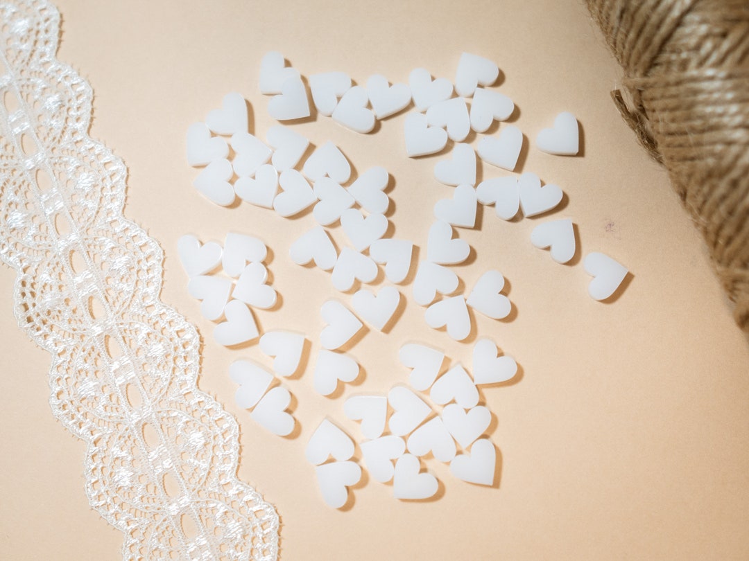 100 Wedding Table Decorations Tiny Mini Heart Confetti Shapes, Small ...